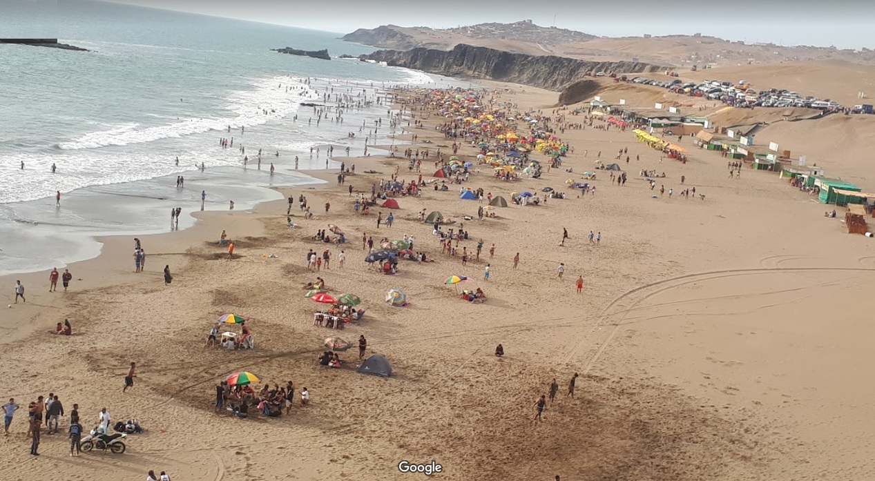 Playa El Colorado en Huacho