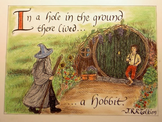 Books, Bowties, and Balls of Yarn: Happy Hobbit Day!