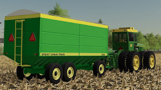FS19 Brent Grain Train 1000 v1.0 - FS 19 & 22 USA Mods Collection