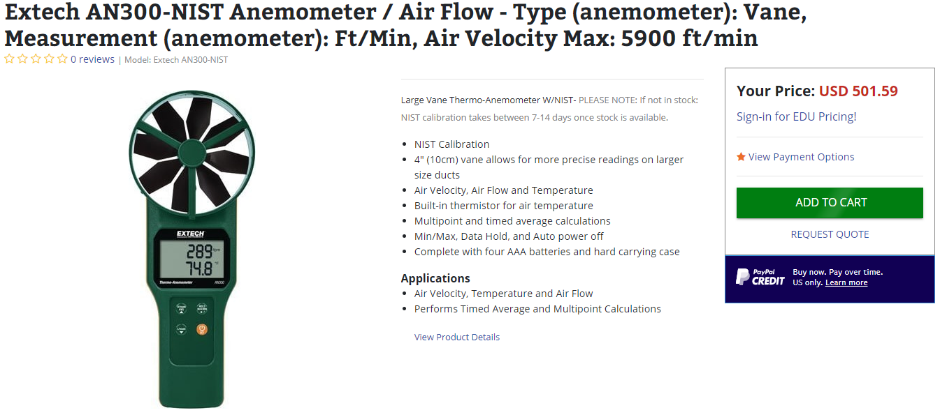 Joey的奮鬥: 中國天貓 2020 年 618 的衡欣實業 AZ 大扇葉風速計與風罩價格資料