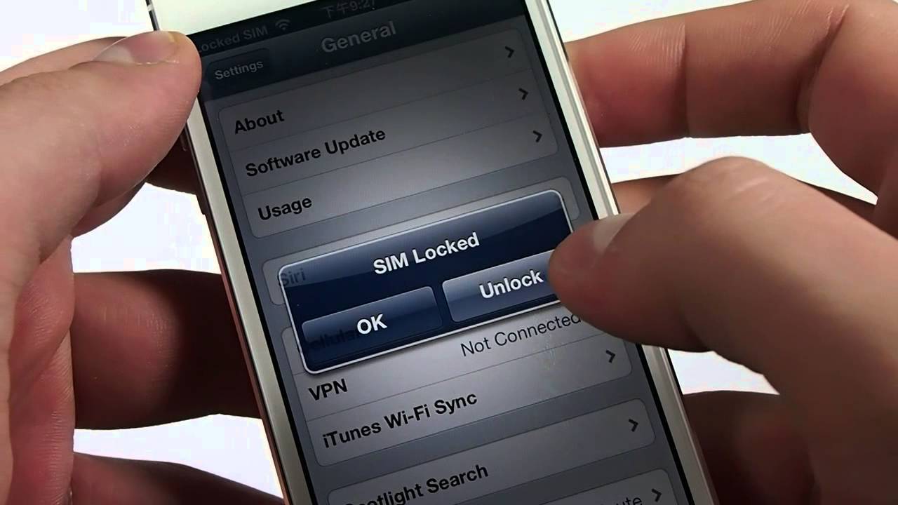 SIM Lock sim-lock