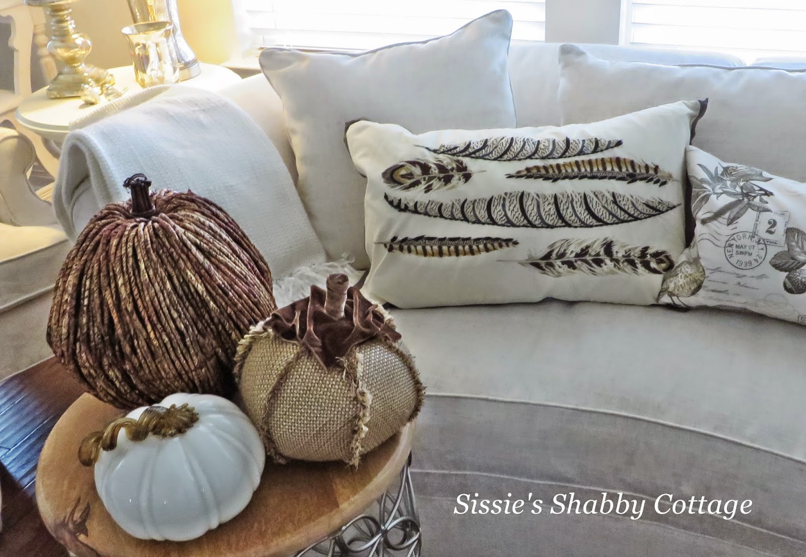 Sissie's Shabby Cottage: Fall Temptations at Pottery Barn!