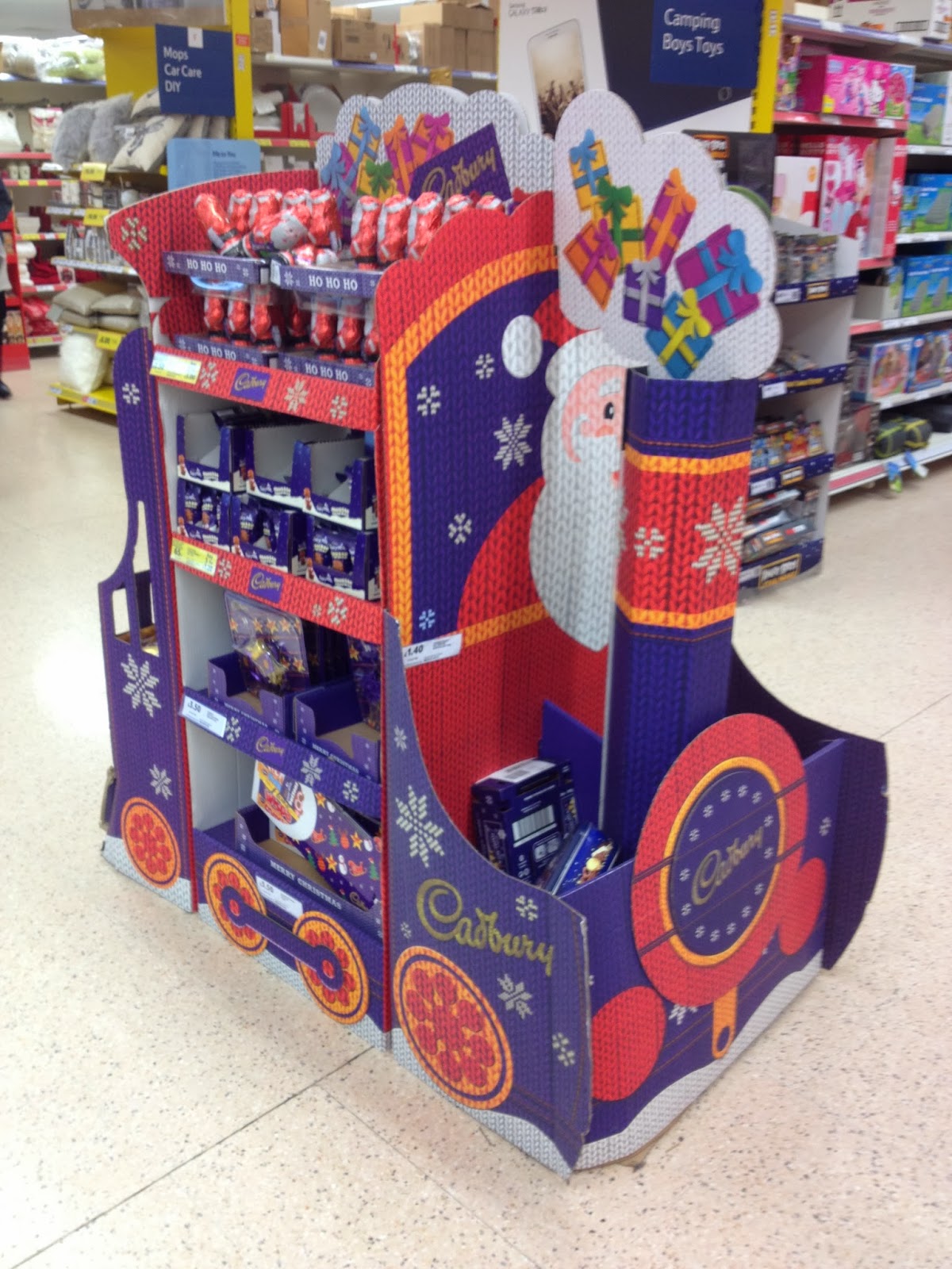 MESH IN-STORE INSPIRATION: Cadbury FOS Display