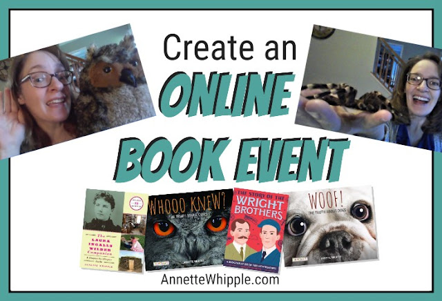 Create Virtual Book Events - Annette Whipple, Nonfiction Children's ...
