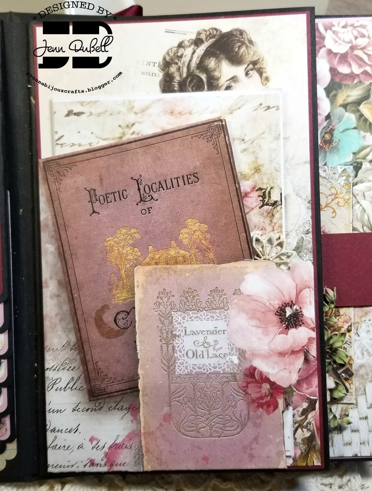Reneabouquets: A Vintage Journal Style Album by Jenn DuBell