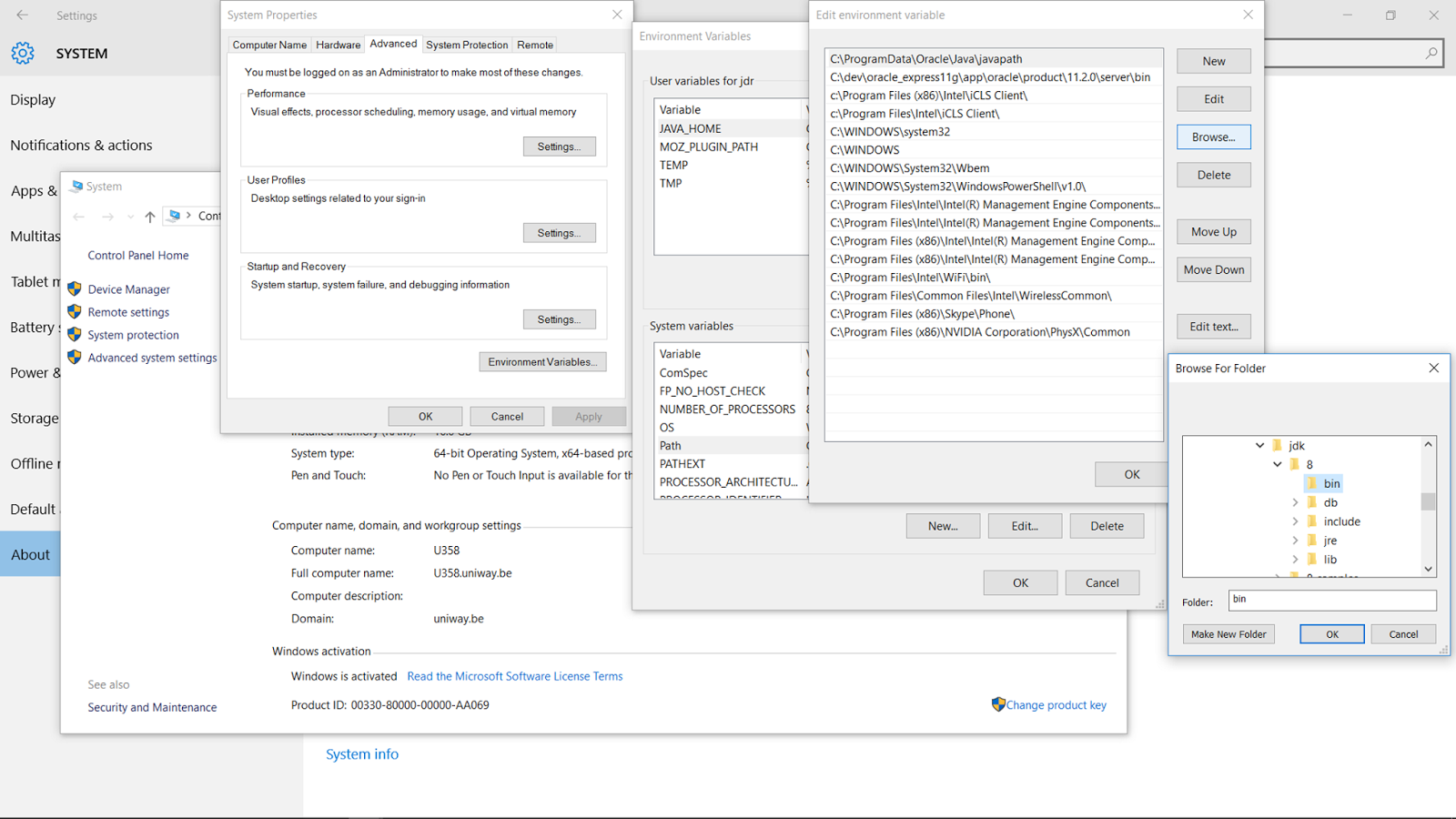 Rijkswatch: windows 10: easy PATH editing