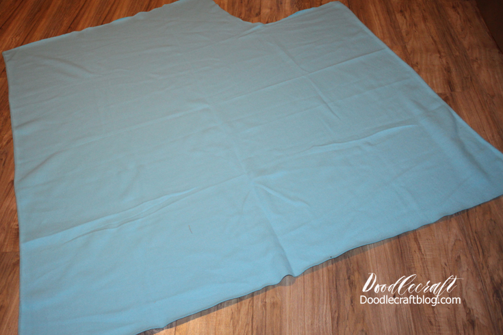 How to Make Your Own Snuggie Blanket!