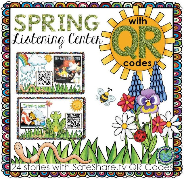 The K Files: Spring Listening Center with SafeShare.tv QR Codes and Links