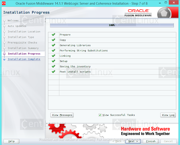 Install Oracle Weblogic Server 14c On Centos Rhel 8 Centlinux