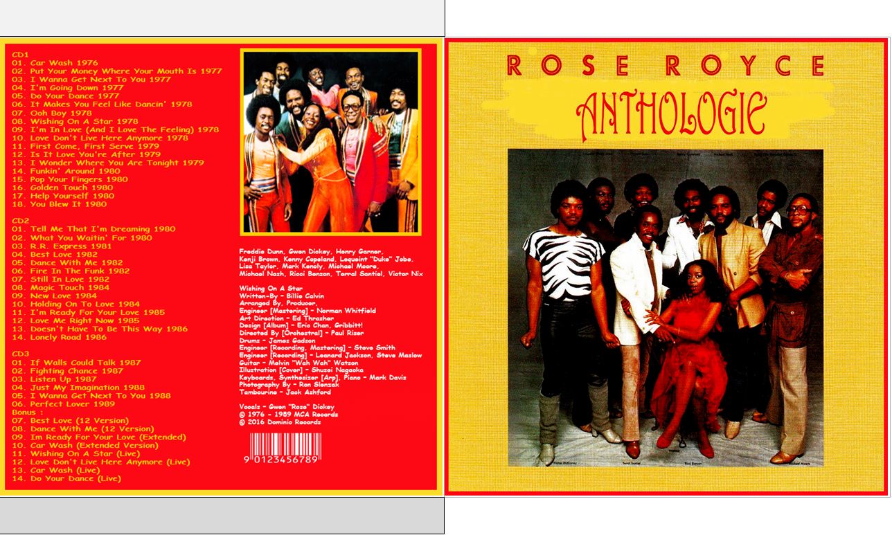 MUSICOLLECTION: ROSE ROYCE - The Collection - 2013
