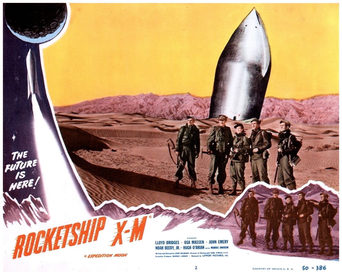 SPACE MONSTER: ROCKETSHIP X-M aka DA TERRA A LUA - 1950
