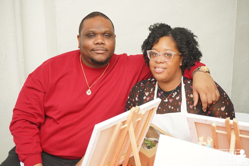 OriginalGoGetters: Paint sip and vibe 2-14-2021