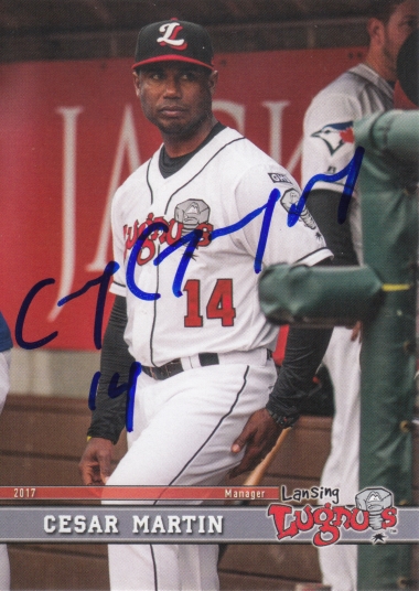 Daily Autograph: Cesar Martin