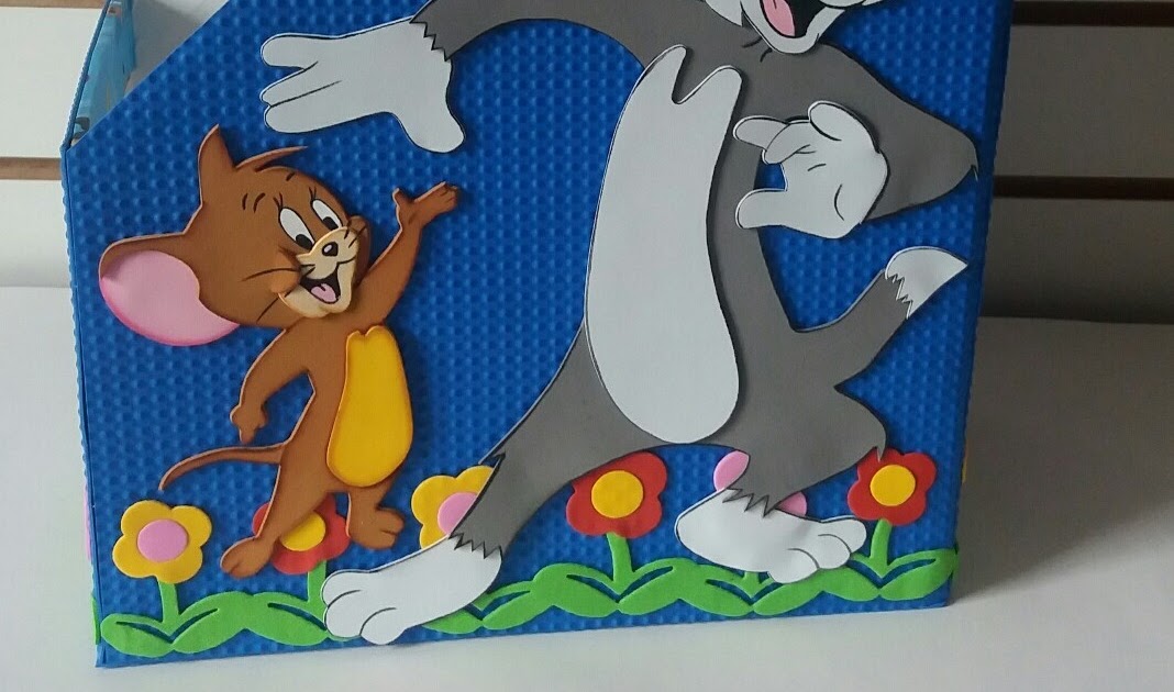 Moldes gratis: Tom y Jerry