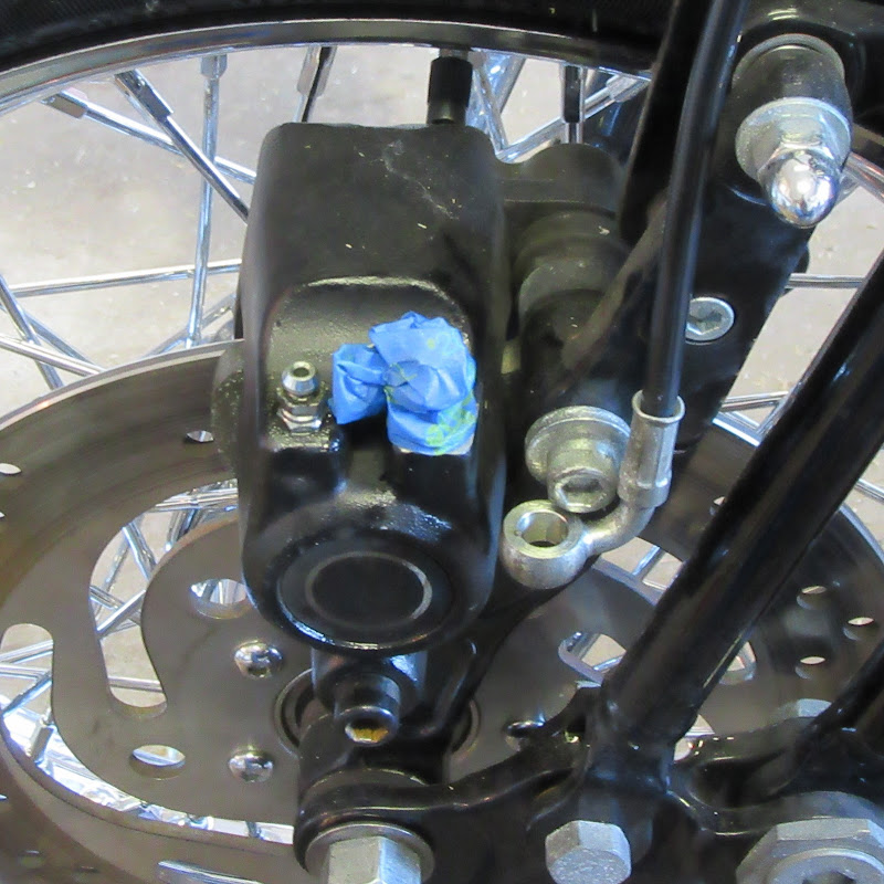 Tear it up, fix it, repeat: Front Brake Line for the Crossbones ...