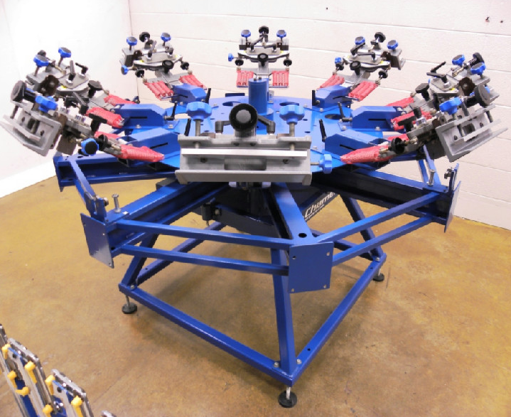 Reconditioned Textile Printing Equipment: M&R Printing - Chameleon II 8 ...