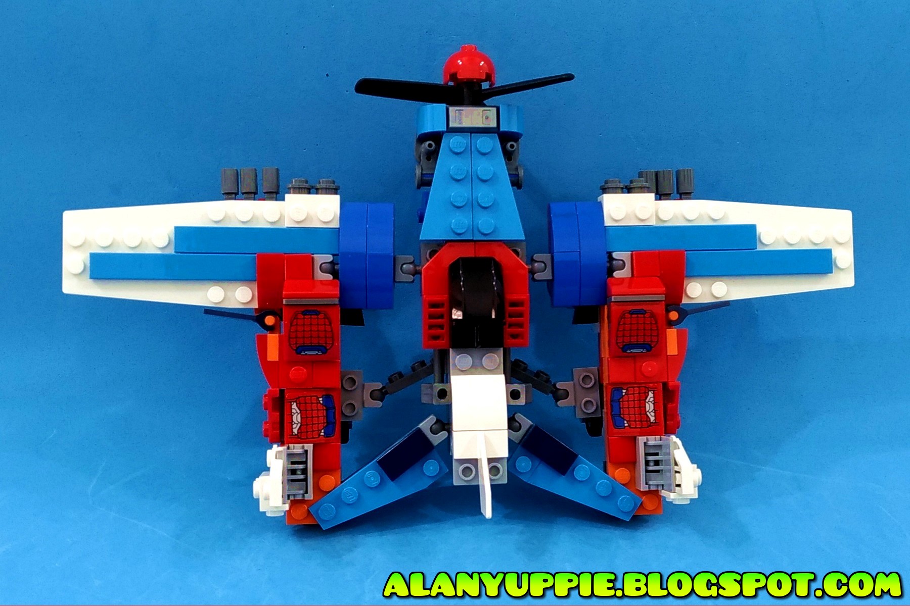 Alanyuppie's LEGO Transformers: Video Tutorial: Transformer Spiderplane ...