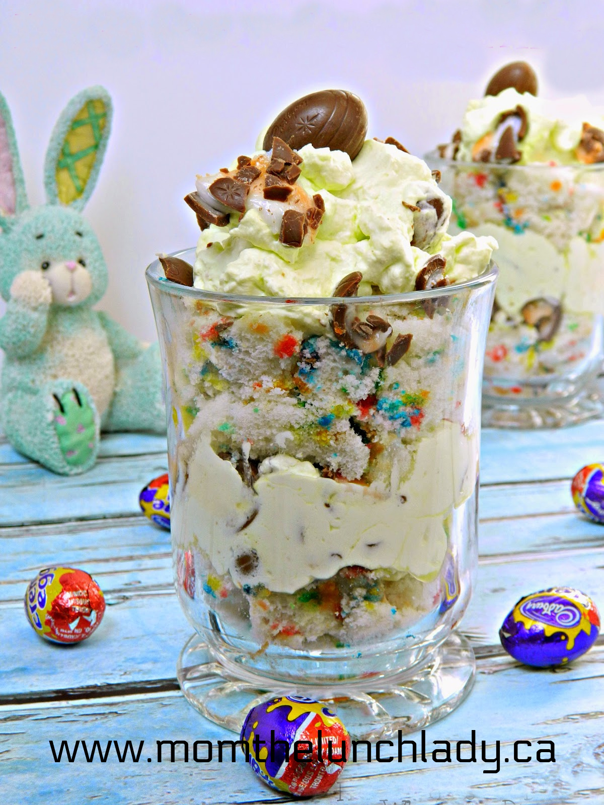 Easter Creme Confetti Trifles