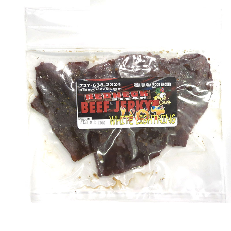 Redneck Steak Jerky - White Lightning ~ Beef Jerky Reviews