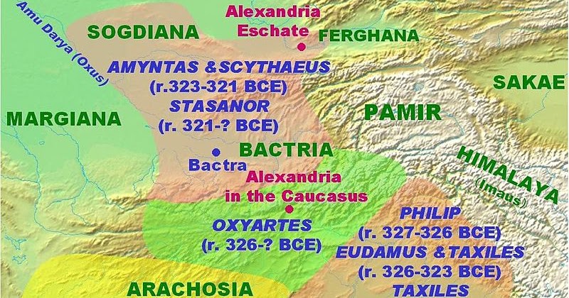 Greek Asia: SIBYRTIUS ~ THE CRETAN SATRAP IN ARACHOSIA AND GEDROSIA