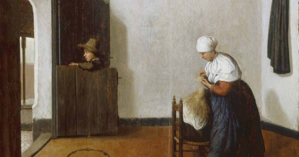 Enjoy some Damn Fine Art : Jacobus/ Jacob Vrel. Interior with a Woman ...