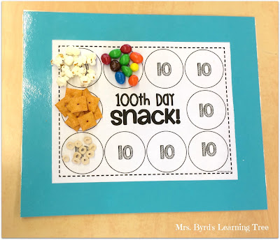 Mrs. Byrd's Learning Tree: 100 Days - Hooray!
