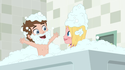 Shirtless Cartoon Boys: Pierce Pocket