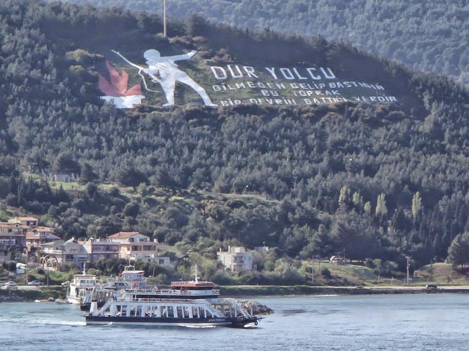 In a nutshell: Transiting the Dardanelles Strait, Turkey