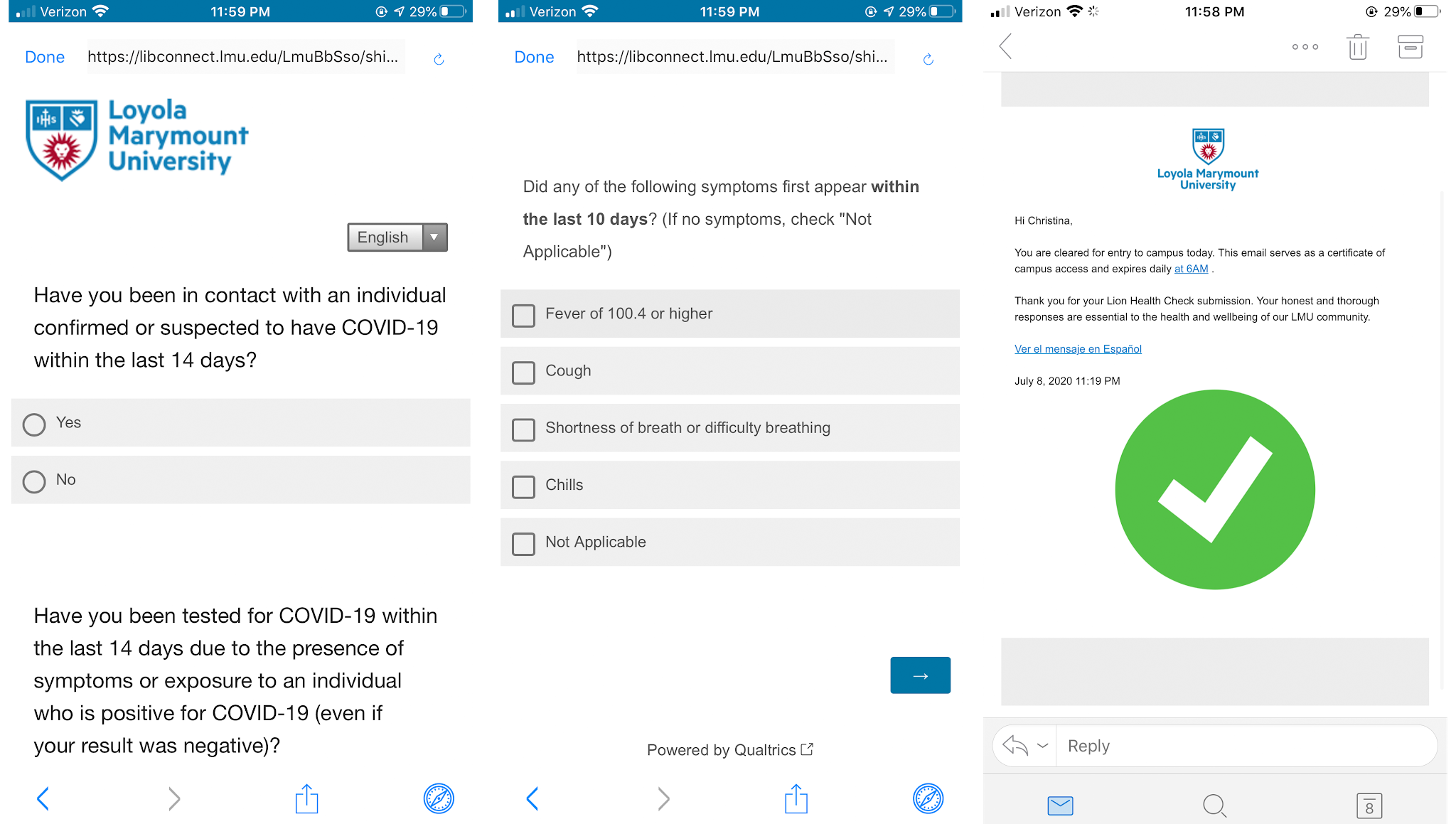LMU launches mandatory Lion Health Check app | AGENCY