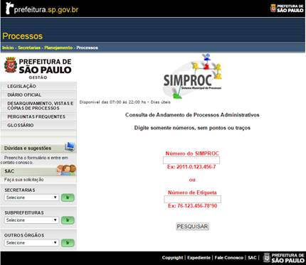 Boa Forma: * SIMPROC / Alvará de Demolição - De olho na Obra, Rua ...