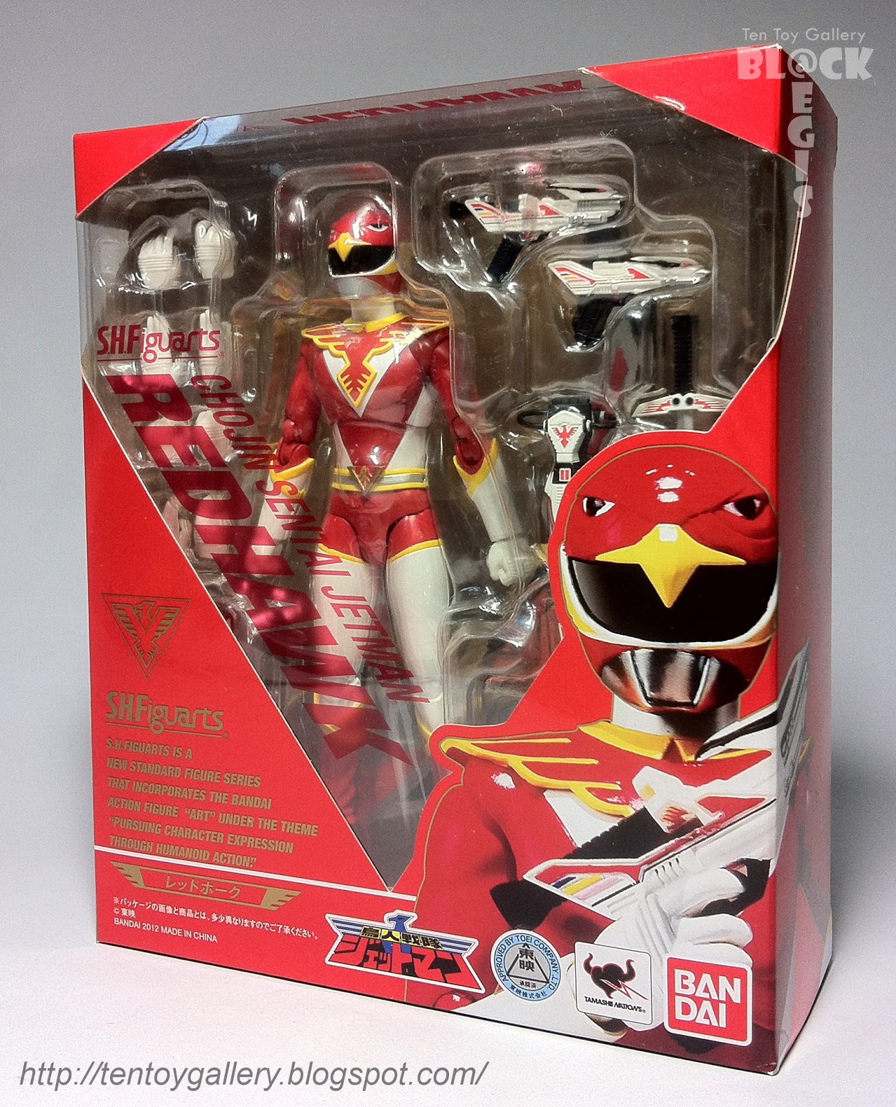 Ten Toy Gallery: Review: S.H.Figuarts Red Hawk