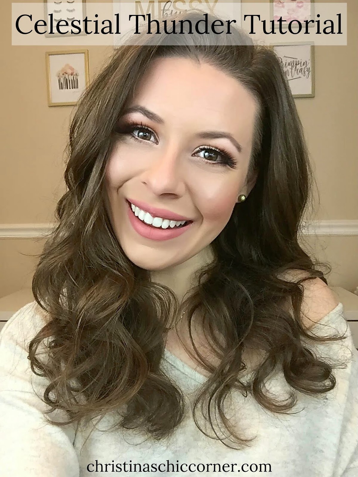 Dominique Cosmetics Celestial Thunder Palette Tutorial