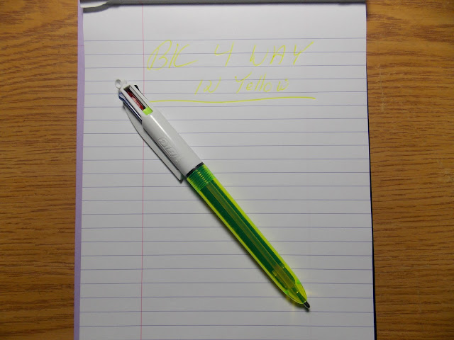 My Supply Room: New BIC 4 Way Pen