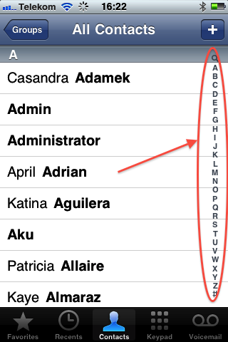 iOs style alphabet picker? : r/webdev