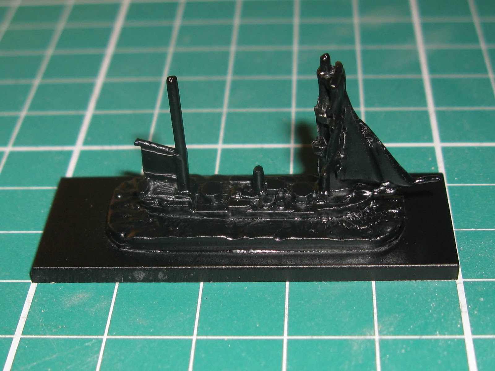 Jim's Wargames Workbench: SMS Arminius in 1/2400th