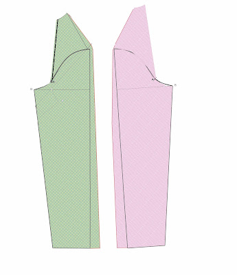 Como hacer el patrón de la manga ranglán - Kalasiris pb costura