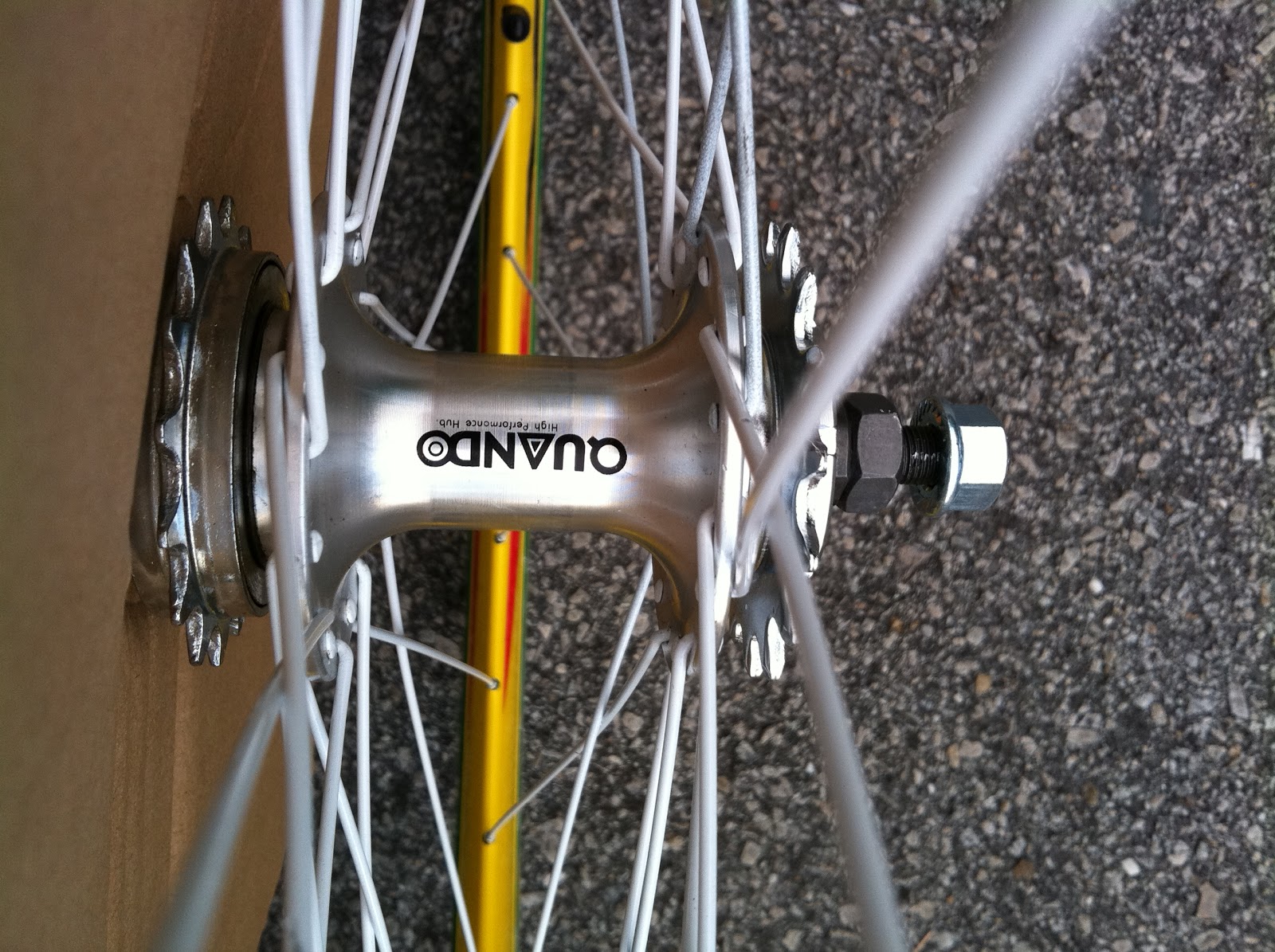 ytwocycle Trading: Fixie Bike - Parts - Triple Wall Rims Wheelset (Y2)