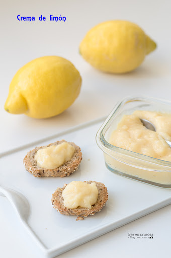 Crema de limón ligera | Eva en pruebas
