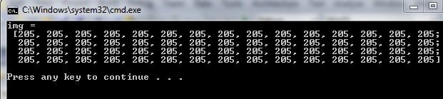 OpenCV C++ Tutorial And Examples: Creating Image from a Matrix OpenCV C++ Tutorial And Examples: Creating Image from a Matrix
