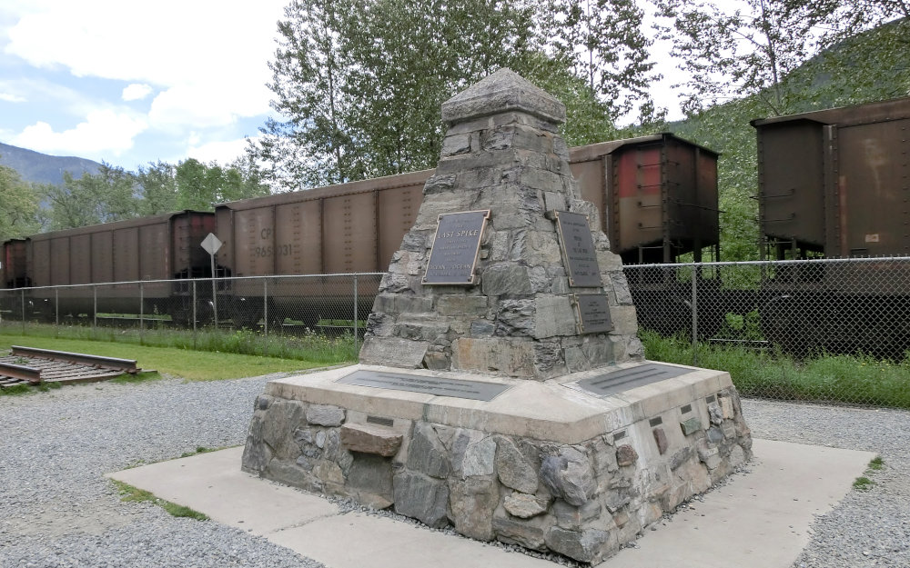 SHOTs rambling the World: Last Spike of Canadian Pacific Railway (Canada)