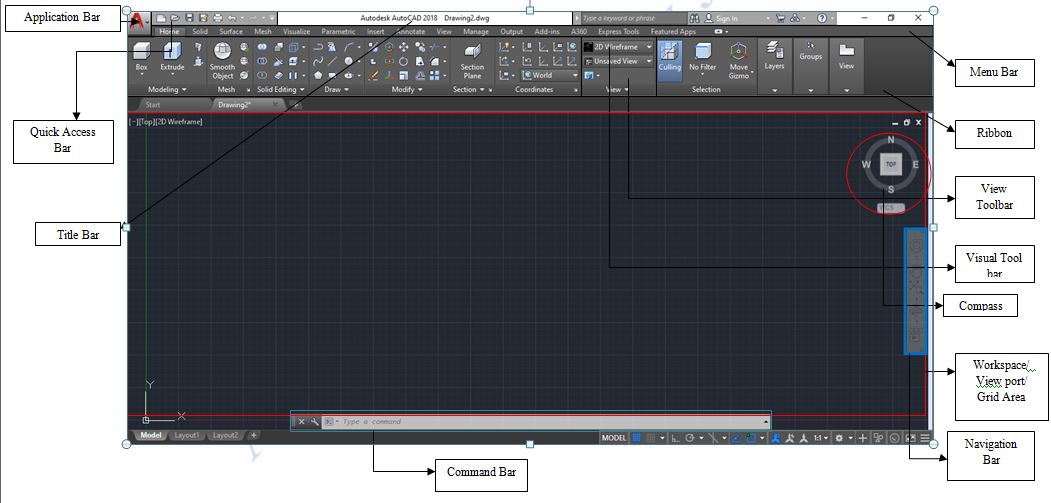 AutoCAD Basics - Lecture 02 - Display/ User Interface of AutoCAD