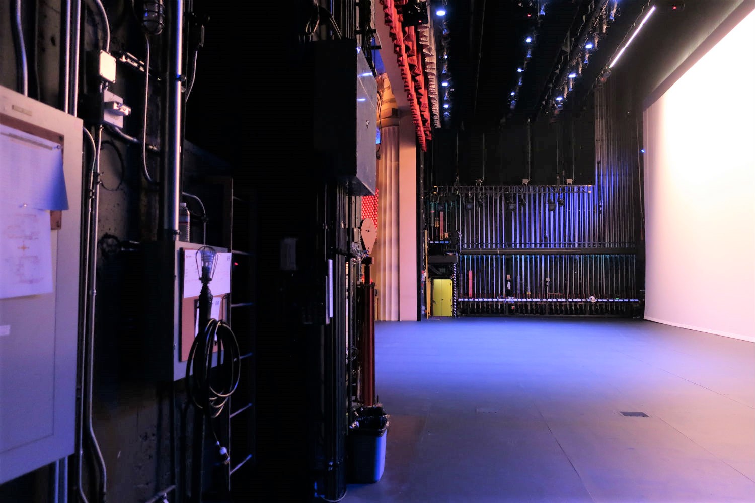 Backstage Theatre Wings