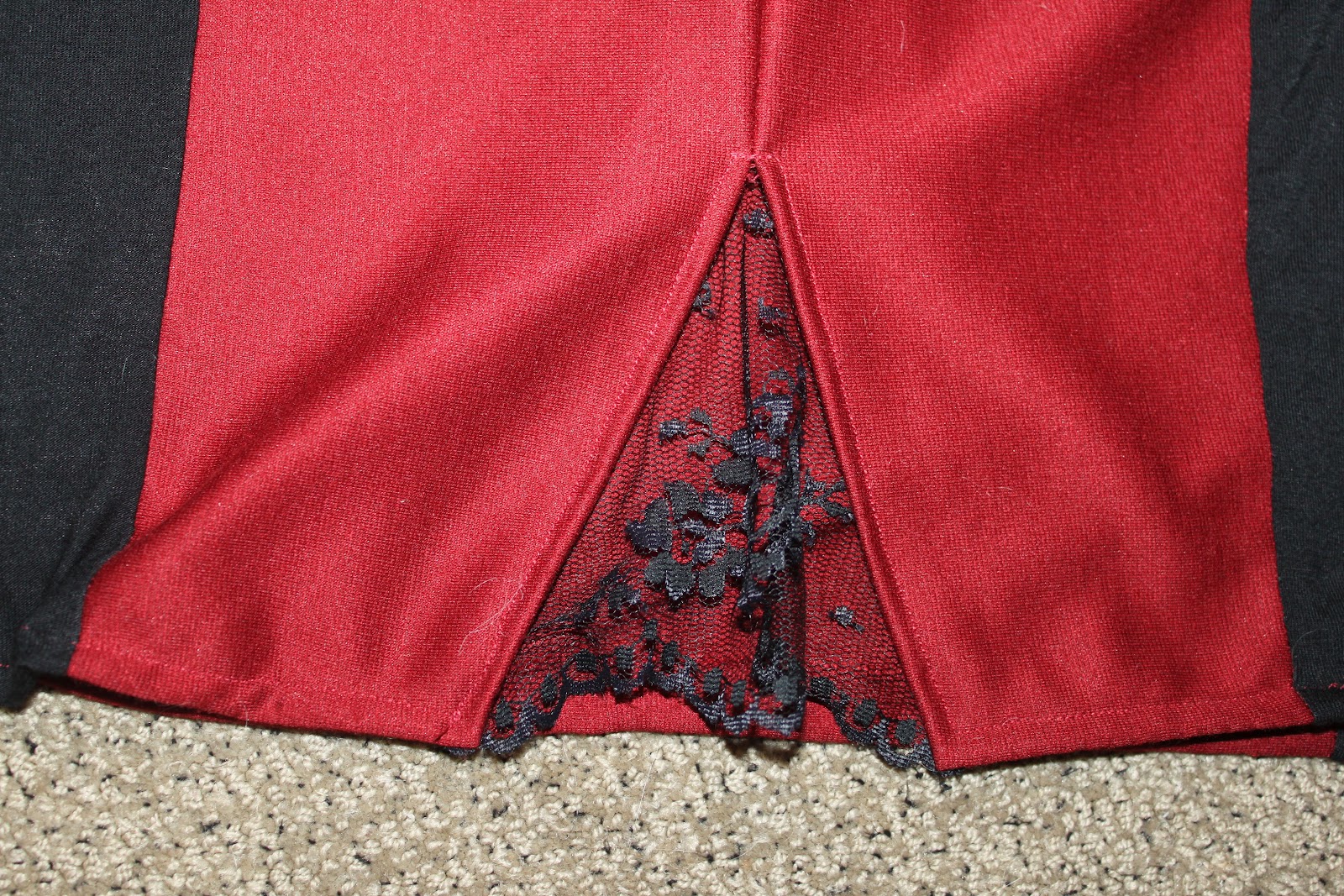 Keeping Up With Us Jones': Lace Slit