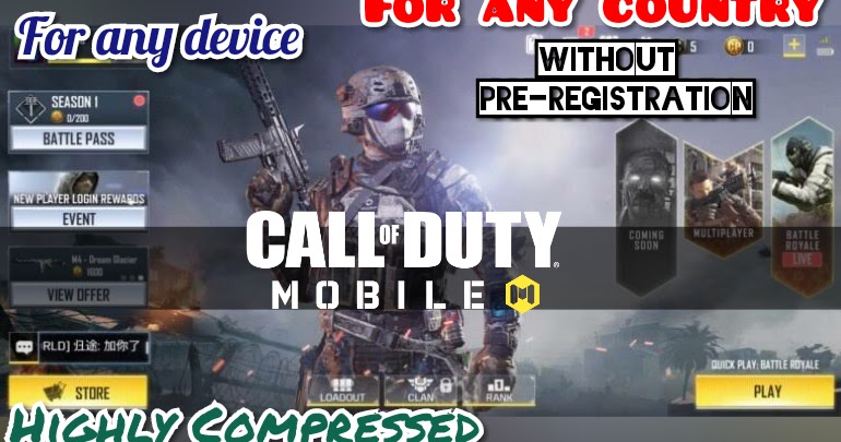 COD MOBILE : Legends of War Highly Compressed - Sensible Stuff