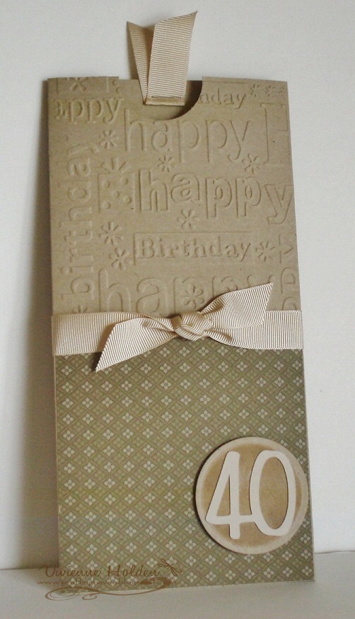 Crafting Haven: Now for a 40th birthday!