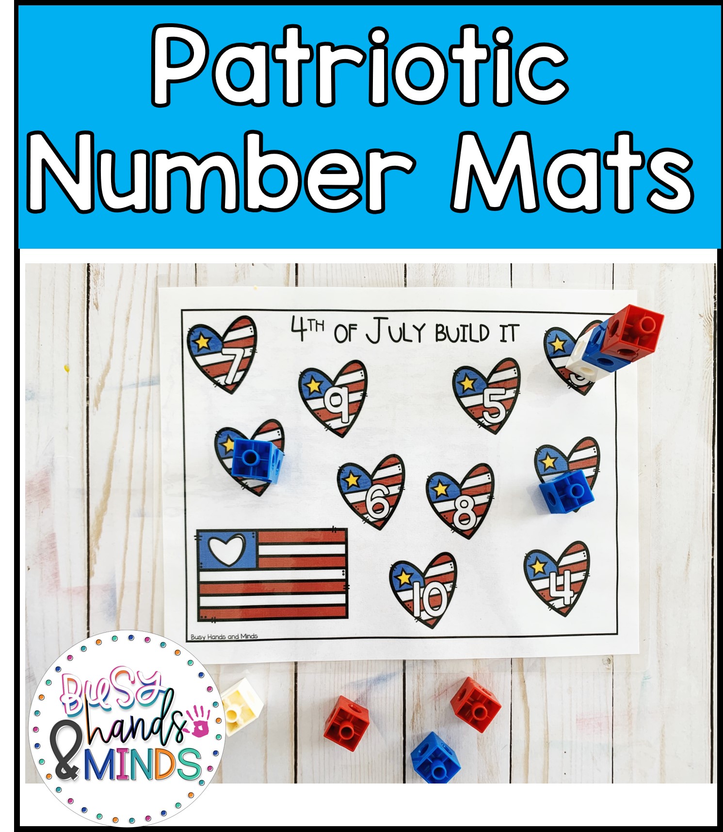 Patriotic Activities for Preschool | Busy Hands and Minds