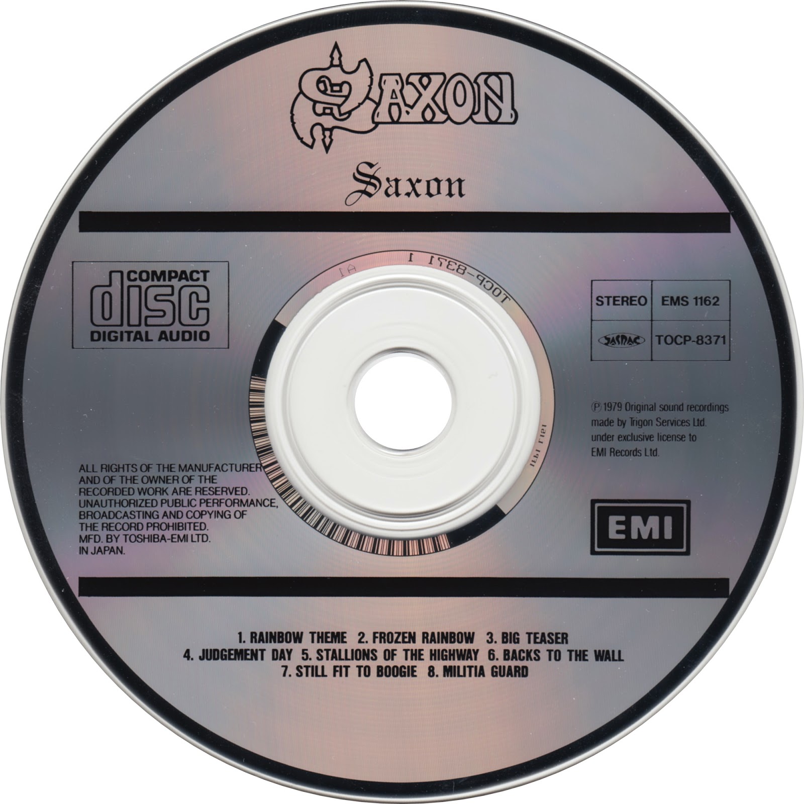 1979 Saxon - Saxon - Rockronología