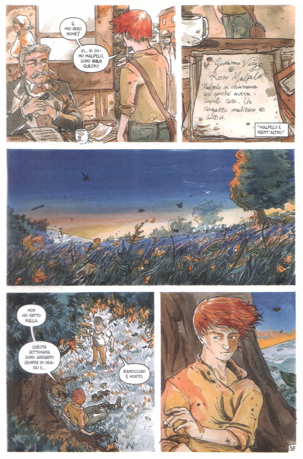 pòplite fumetti: Ultime letture: Rosso Malpelo