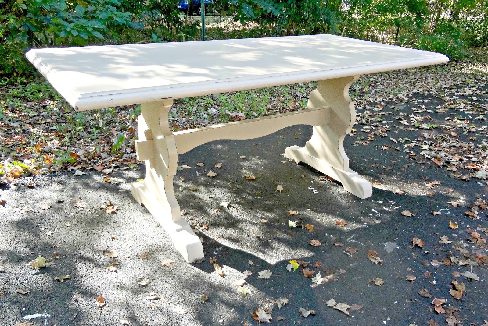 Heir and Space: A Painted Cottage Dining Set