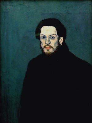 histoire-d-arts: PICASSO, biographie et présentation des 4 autoportraits